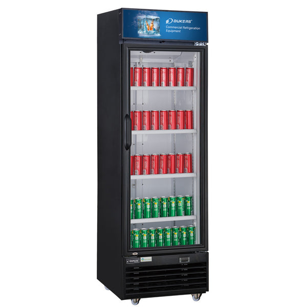 Dukers DSM-19R, Bottom Mount (1) One Glass Door Refrigerator, Dimensio ...