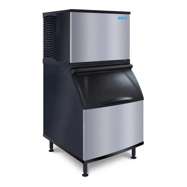 Koolaire KYT0300A/K400 330 lb. Full Cube Ice Machine w/ Bin - 365 lb ...